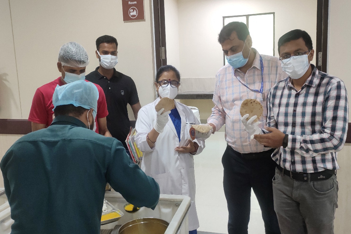 Awareness programme in OPD on importance of millets and inclusion of ...