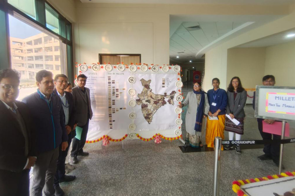 Inauguration of ‘International Year of Millet 2023 | AIIMS Gorakhpur