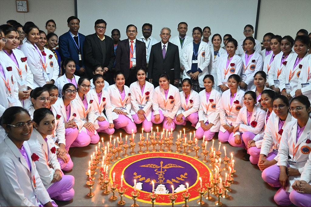 Inauguration of Lamp Lighting Ceremony of the 3rd BSc Nursing Batch by ...